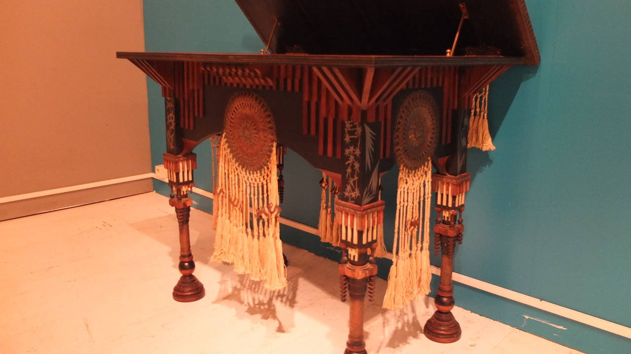 Exceptional Carlo Bugatti Table at 1stDibs