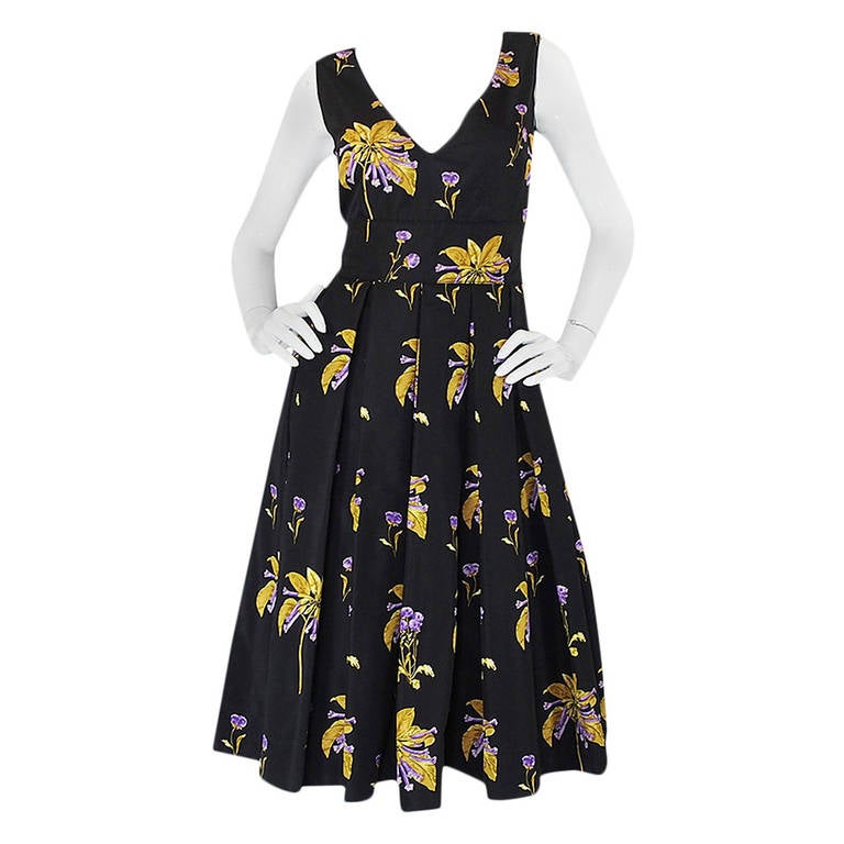 Resort 2008 Prada Silk Runway/Campaign Dress at 1stDibs