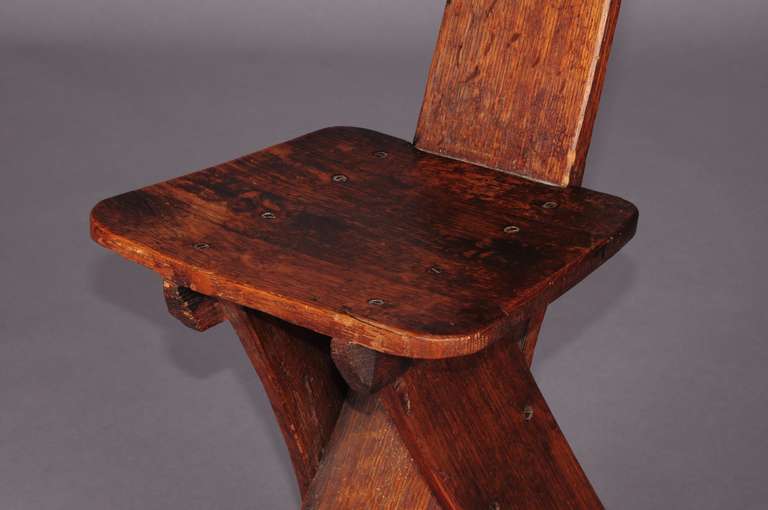 Small Arts and Crafts Chair at 1stDibs