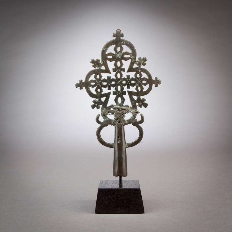 Medieval African Processional Cross at 1stDibs