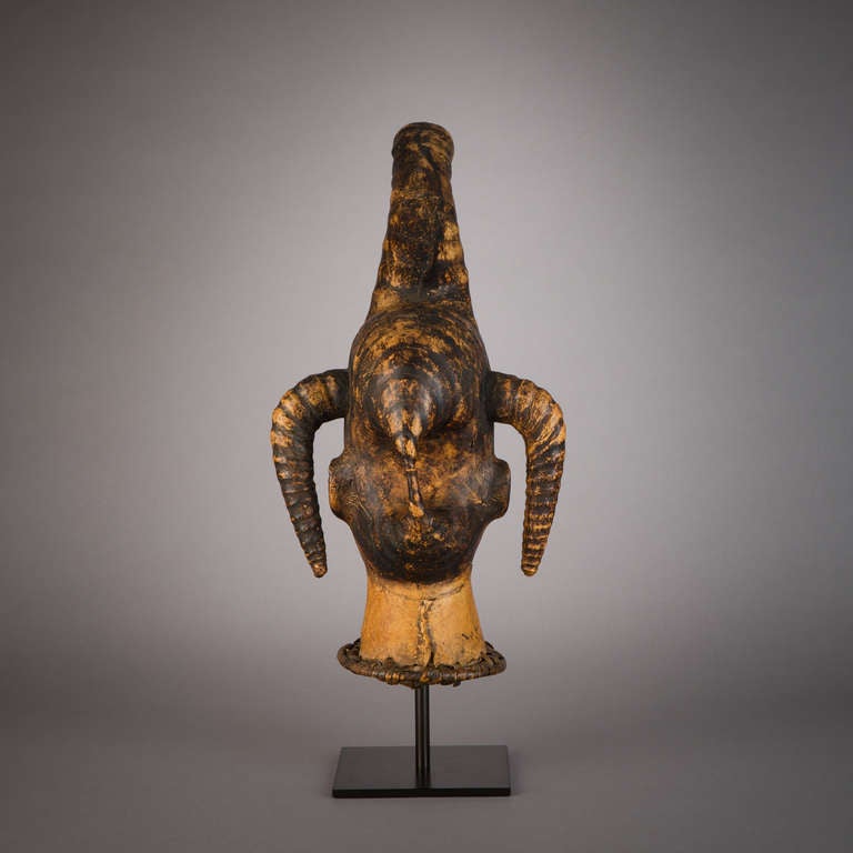 Rare Ekoi Mask from Nigeria at 1stDibs