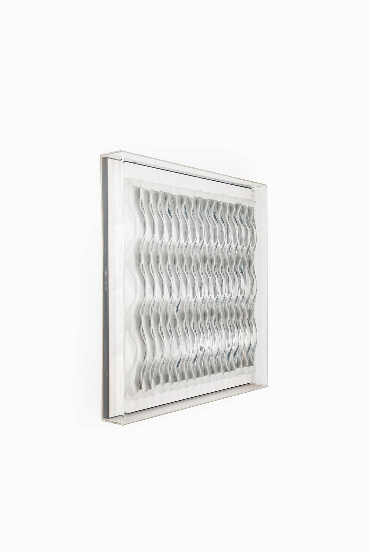 Julio Le Parc ‘Relief 26′ in plexiglass and aluminium For Sale at ...