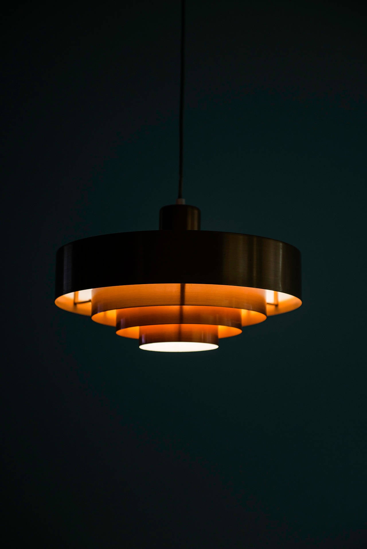 Jo Hammerborg Ceiling Lamp Model Roulet by Fog and Mørup in Denmark at ...