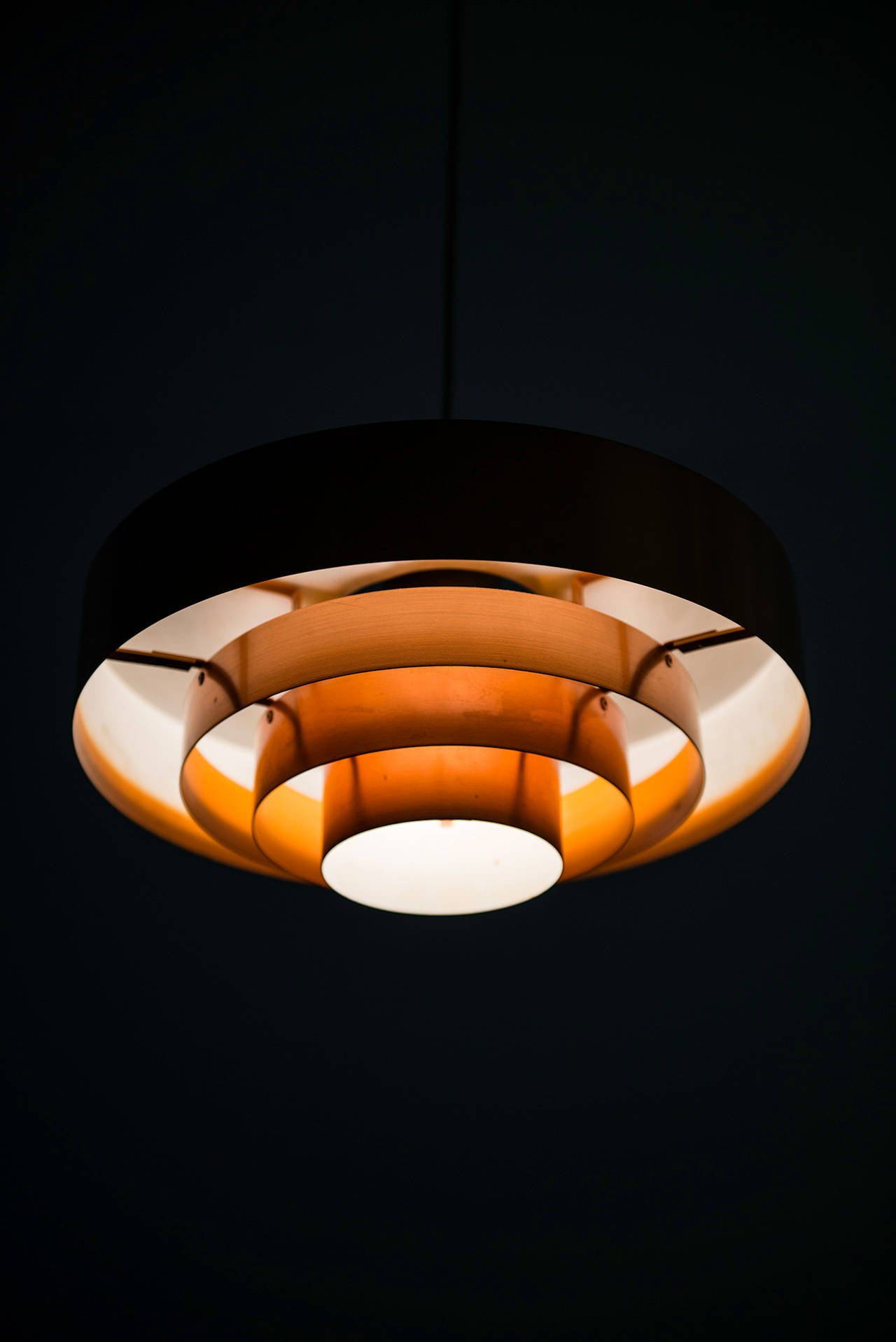 Jo Hammerborg Ceiling Lamp Model Roulet by Fog and Mørup in Denmark at ...