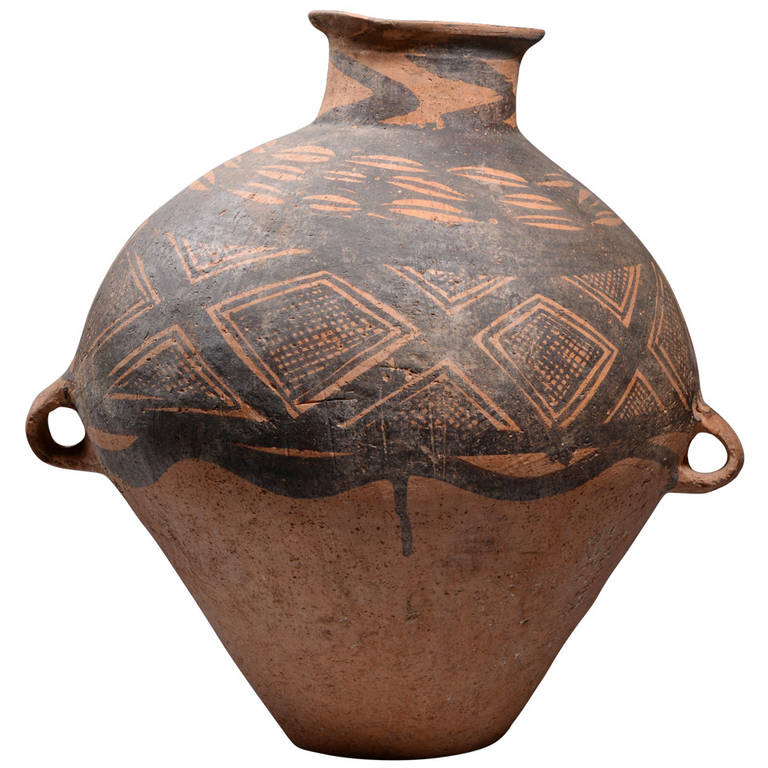 Ancient Chinese YangShao Culture Neolithic Amphora Vase - 3000 BC at ...