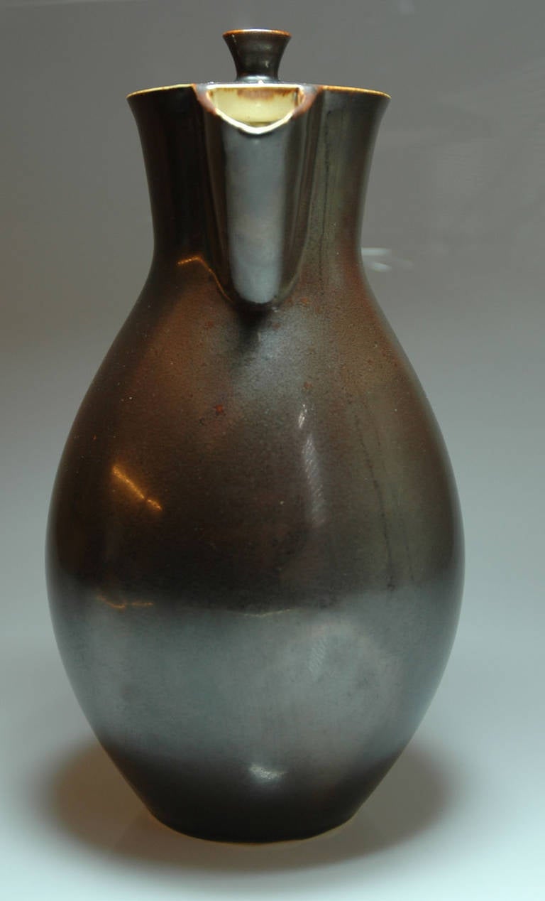 Coffeepot by Otto Lindig, handmade by Christiane Bernstiel For Sale at ...