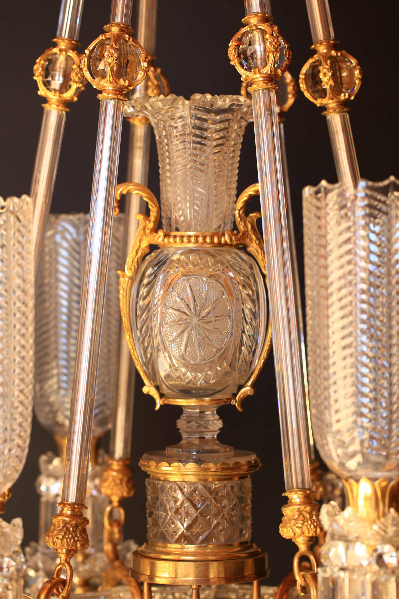 Osler Cut-Crystal Chandelier For Sale at 1stDibs