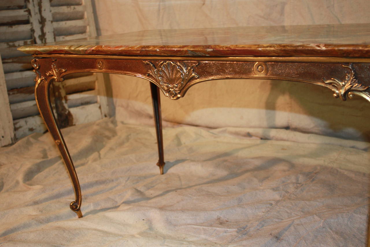 Beautiful Bronze Coffee Table at 1stDibs