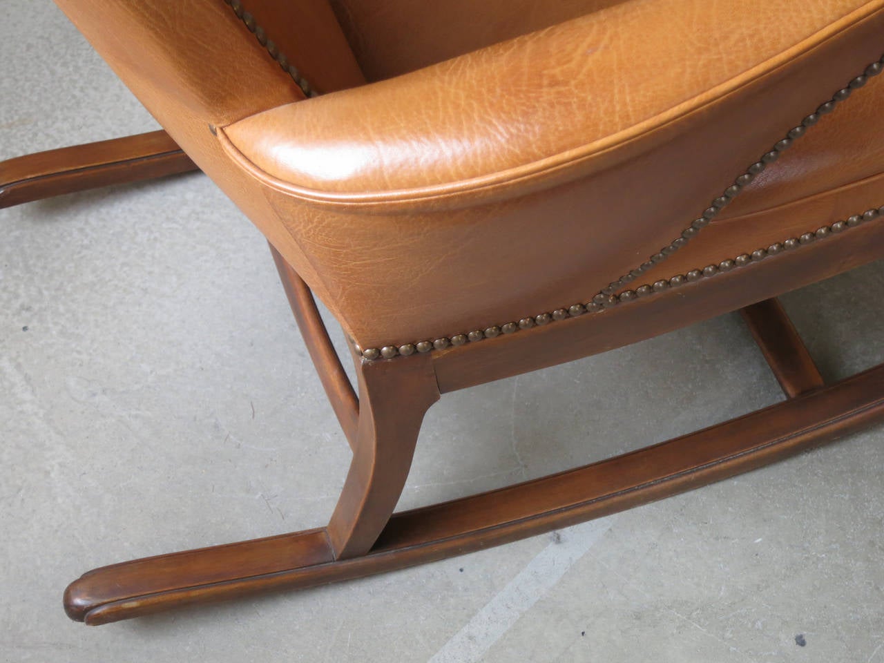 1930s Rocking Chair by Frits Henningsen at 1stDibs | 1930 rocking chair