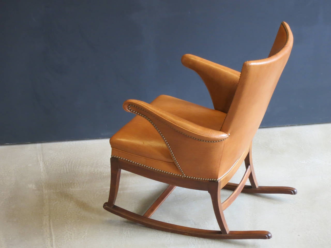1930s Rocking Chair by Frits Henningsen at 1stDibs | 1930 rocking chair