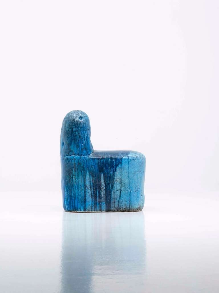 Unique Indoor/Outdoor Glazed Ceramic Chair by Lee Hun Chung, 2011 For ...