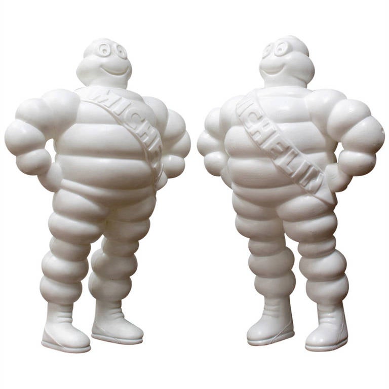 Michelin Man Bibendum Figurine, 1980s France at 1stDibs
