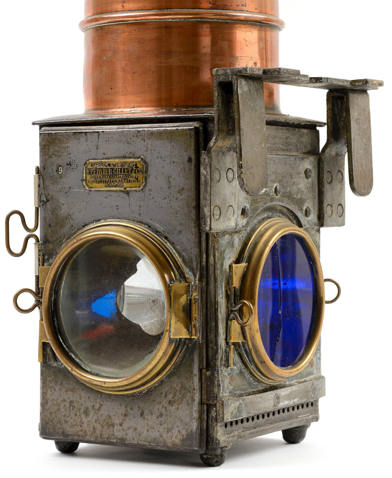 19th Century French Railroad Lantern at 1stDibs | railroad lanterns for ...