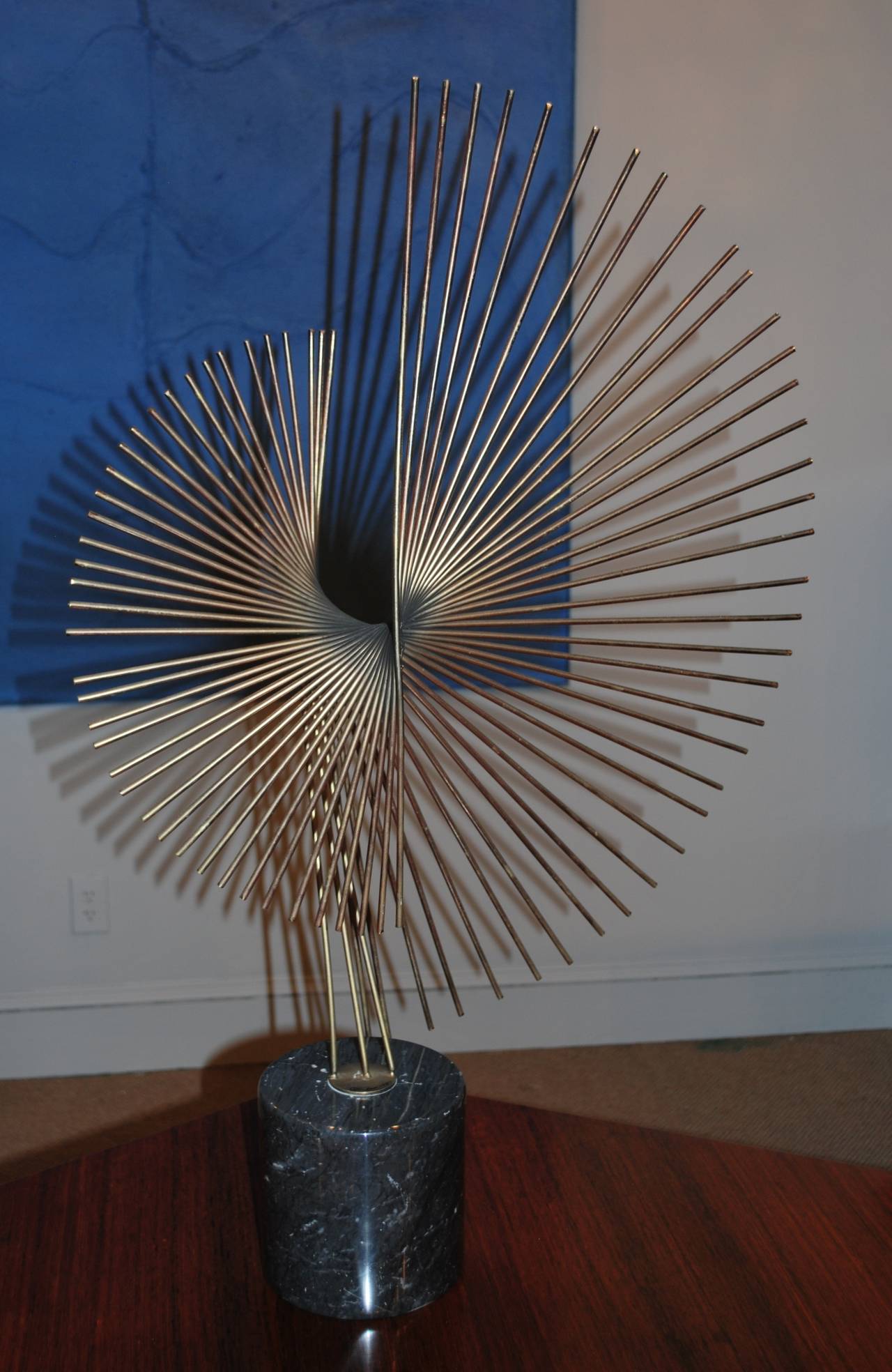 Large Table Sculpture by C. Jere at 1stDibs
