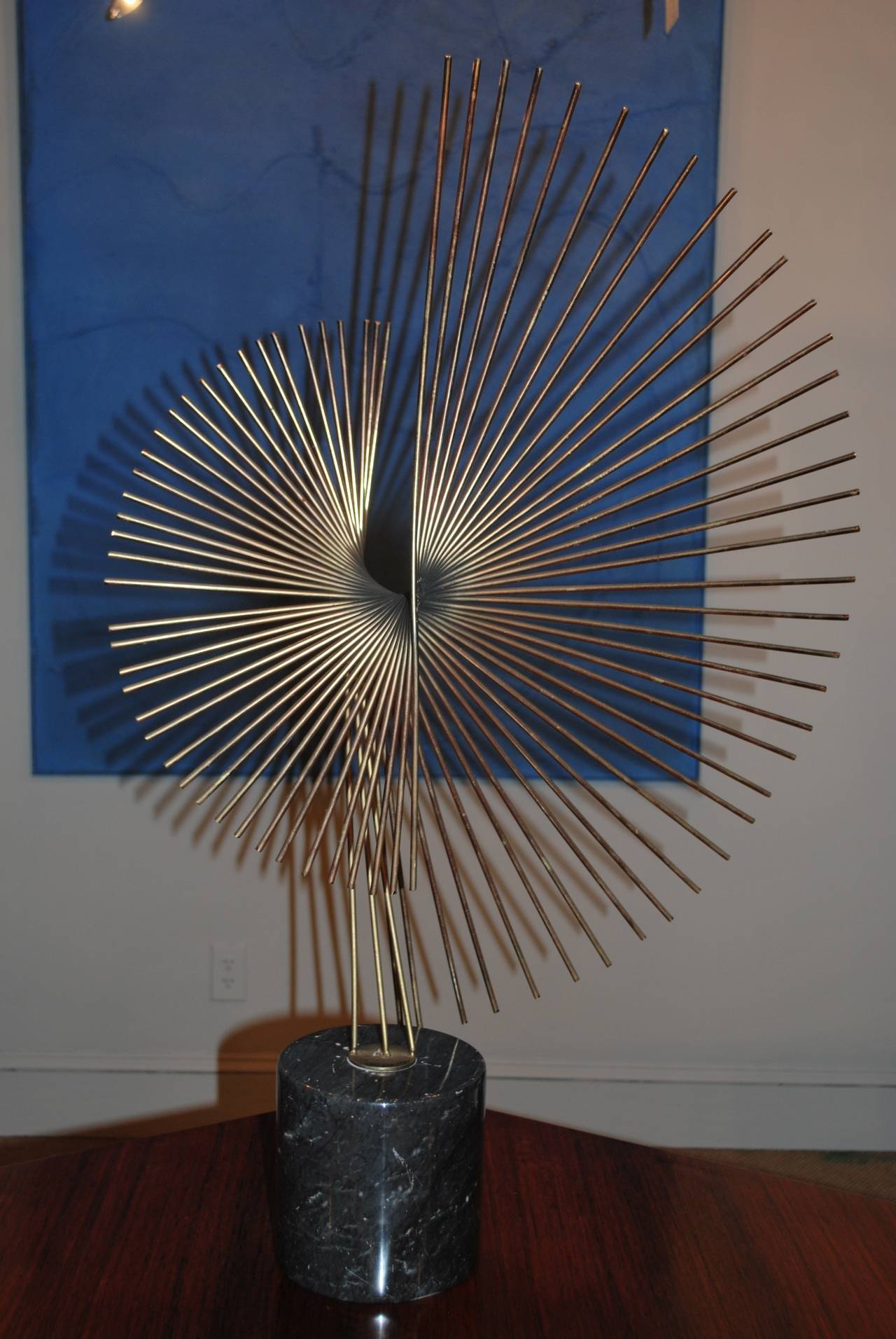 Large Table Sculpture by C. Jere at 1stDibs