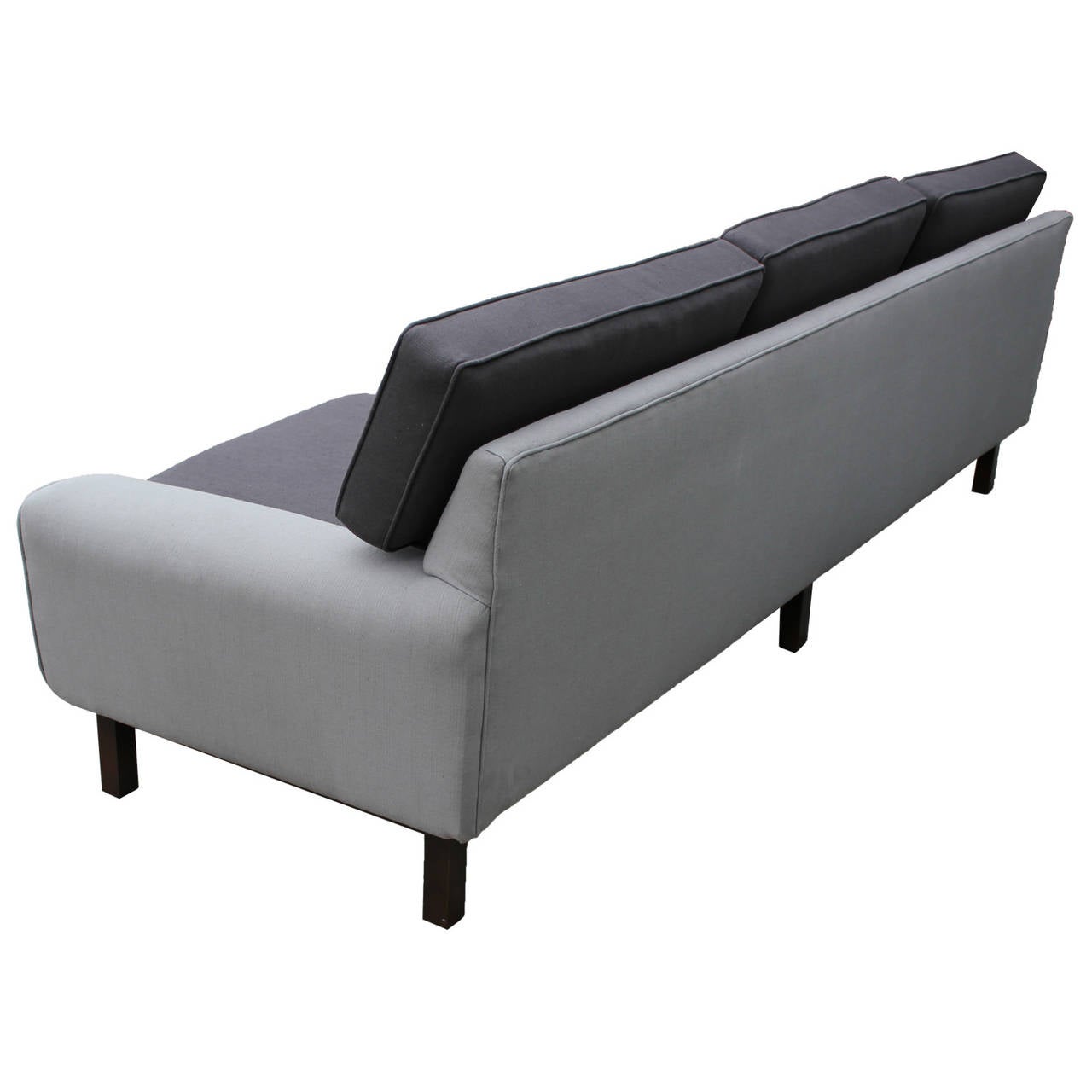 Interesting Two Tone Sofa at 1stDibs