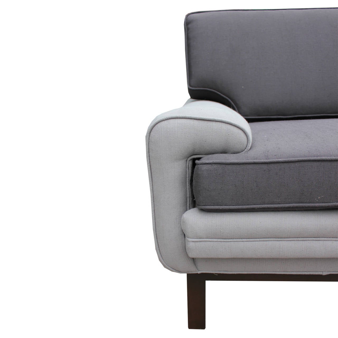 Interesting Two Tone Sofa at 1stDibs