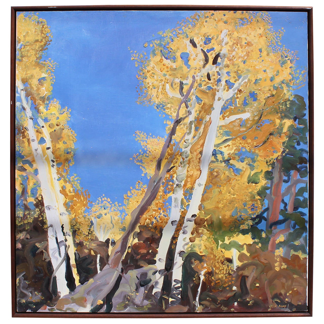 Large Painting by Adele Alsop at 1stDibs