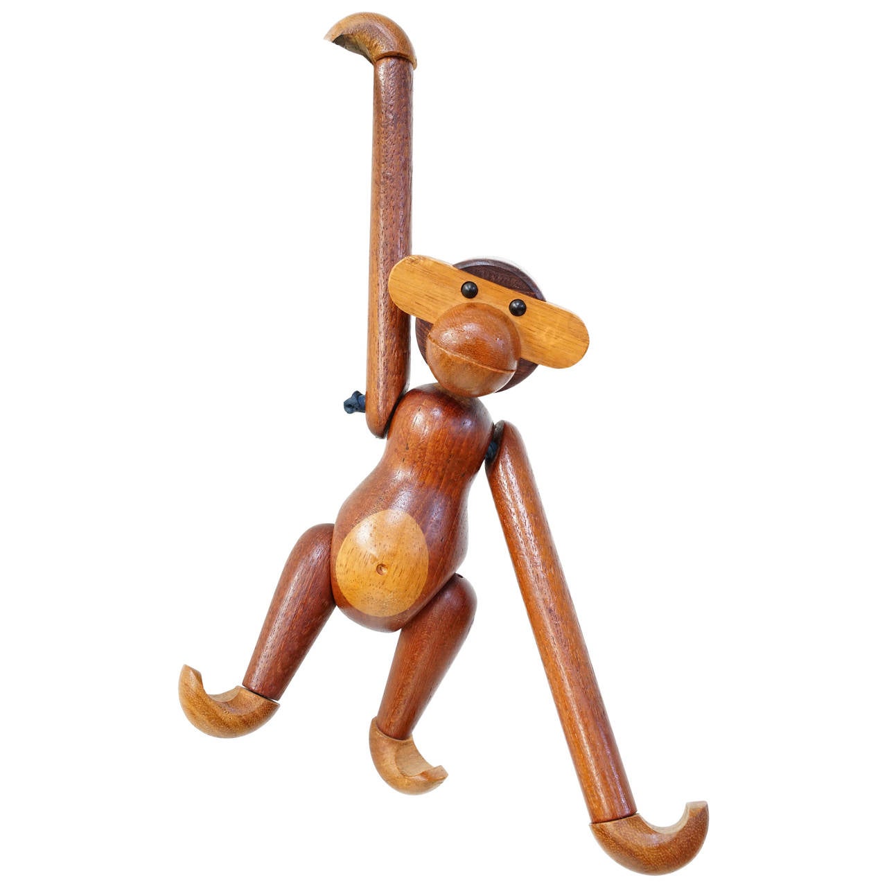Original Teak Monkey Sculpture by Kay Bojesen For Sale at 1stDibs