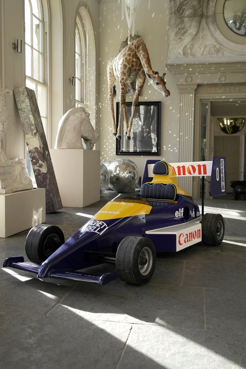 Limited Edition Formula 1 Go Cart F1 Damon Hills at 1stDibs