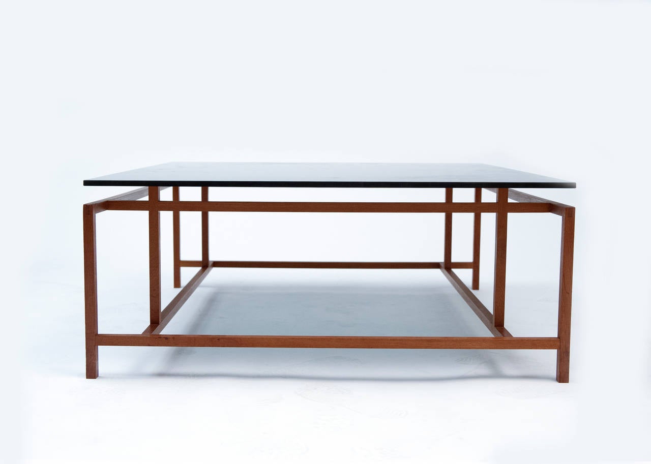 Danish Modern Large Komfort Coffee Table by Henning Norgaard at 1stDibs