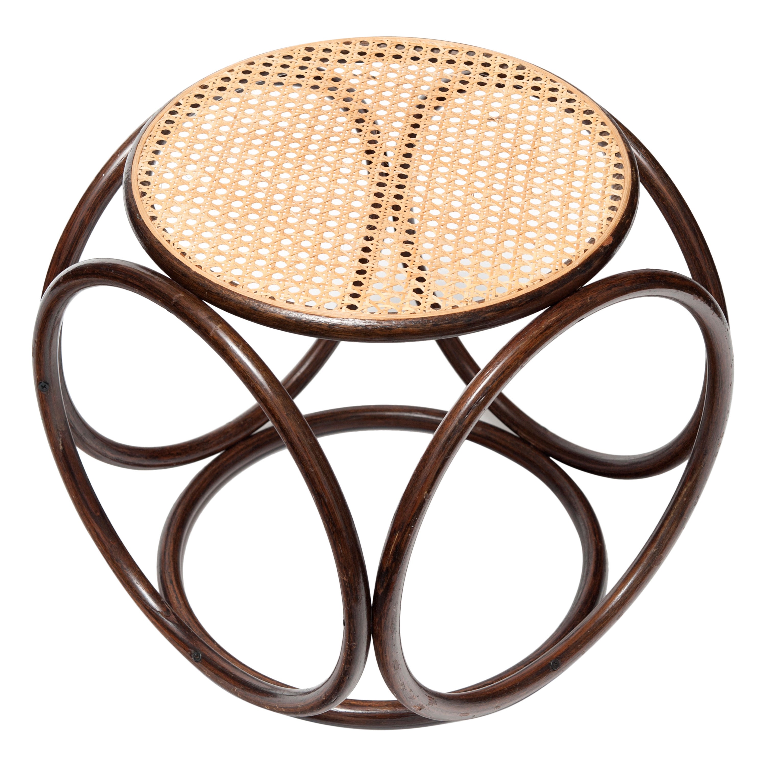 Thonet Bentwood Stool at 1stDibs | thonet stool, thonet bentwood stools