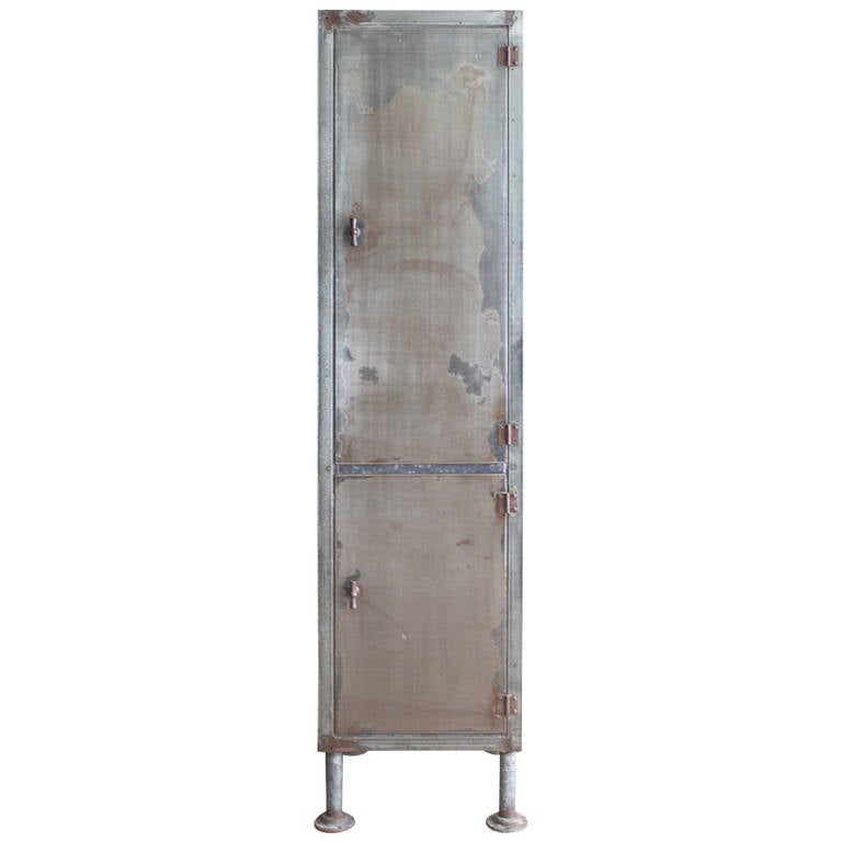Large Industrial Ship Storage Cabinet at 1stDibs