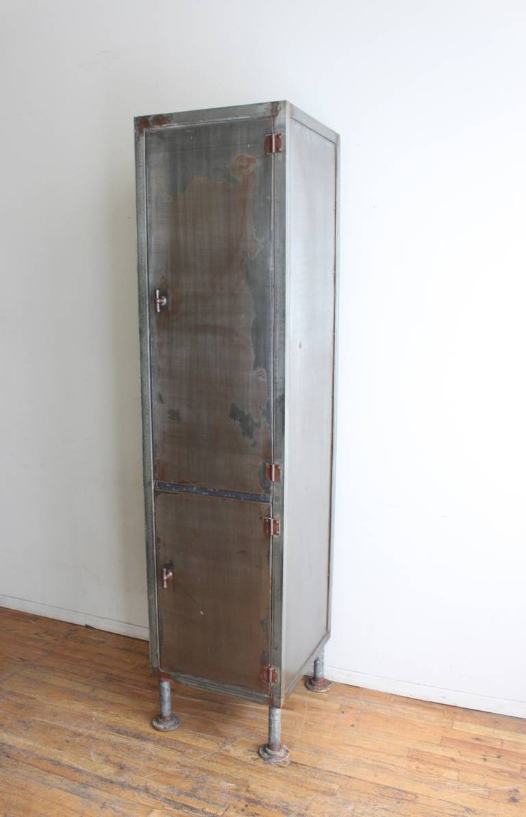 Large Industrial Ship Storage Cabinet at 1stDibs
