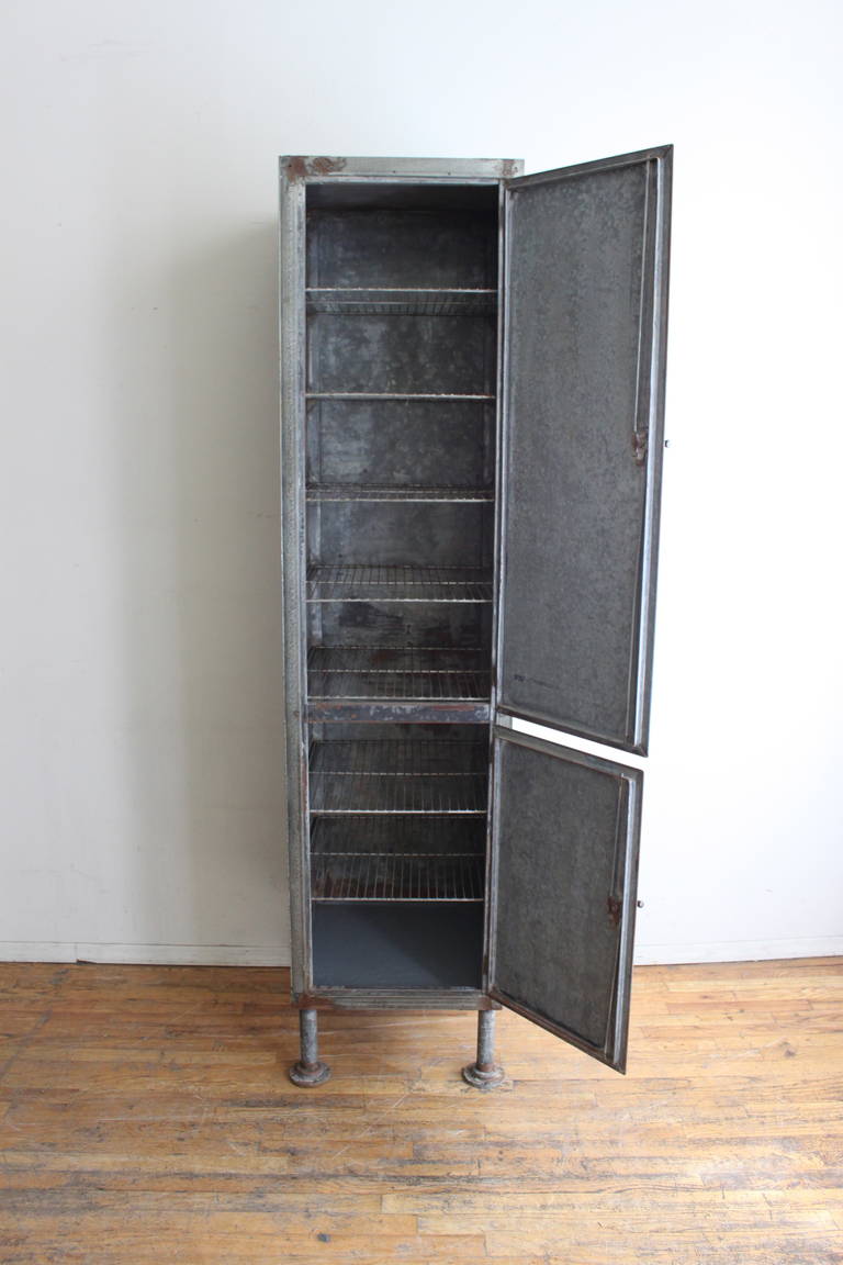 Large Industrial Ship Storage Cabinet at 1stDibs