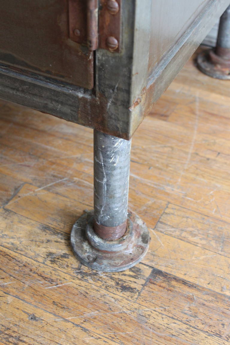 Large Industrial Ship Storage Cabinet at 1stDibs