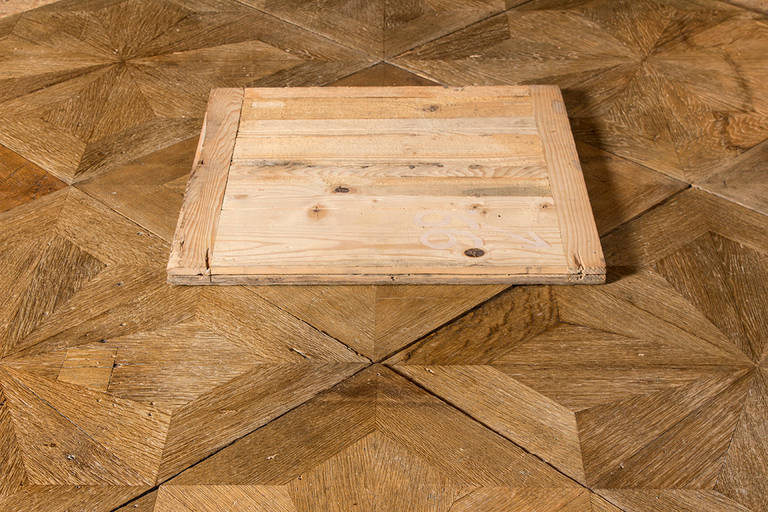 A large Quantity of 19th Century Viennese Oak Star Parquet Panels For ...