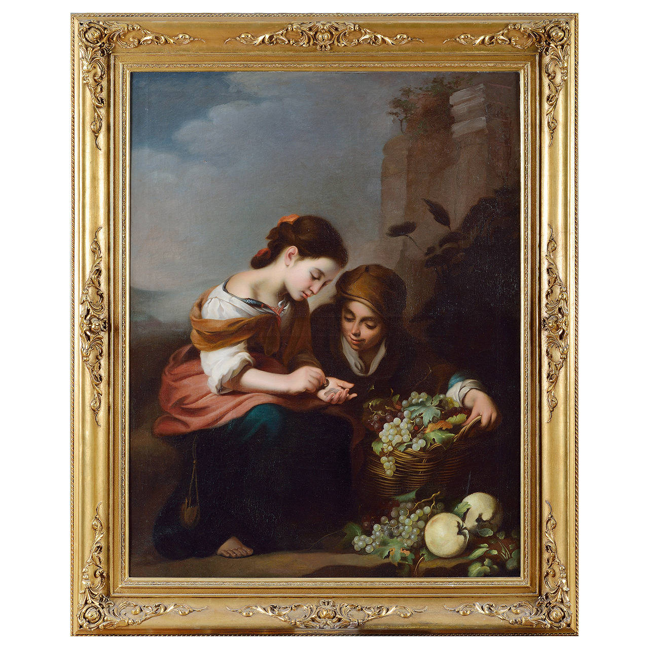 Murillo (after), the Little Fruit Seller, Painting For Sale at 1stDibs