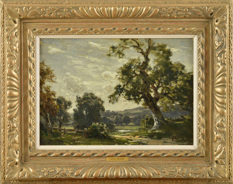 Landscape "Sunny September" by José Weiss For Sale at 1stDibs