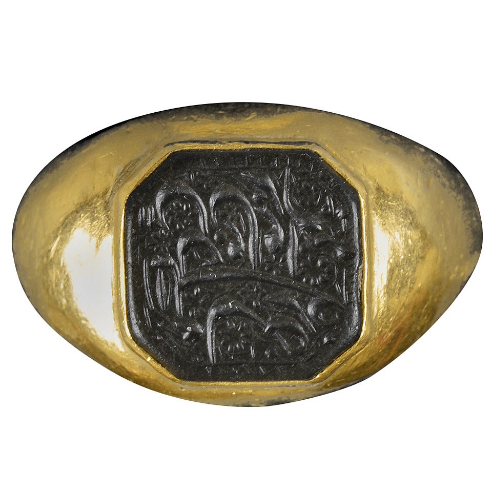 Ottoman Signet Ring For Sale at 1stDibs