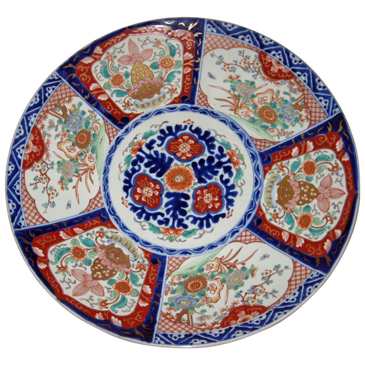 19th Century Japanese Imari Charger at 1stDibs