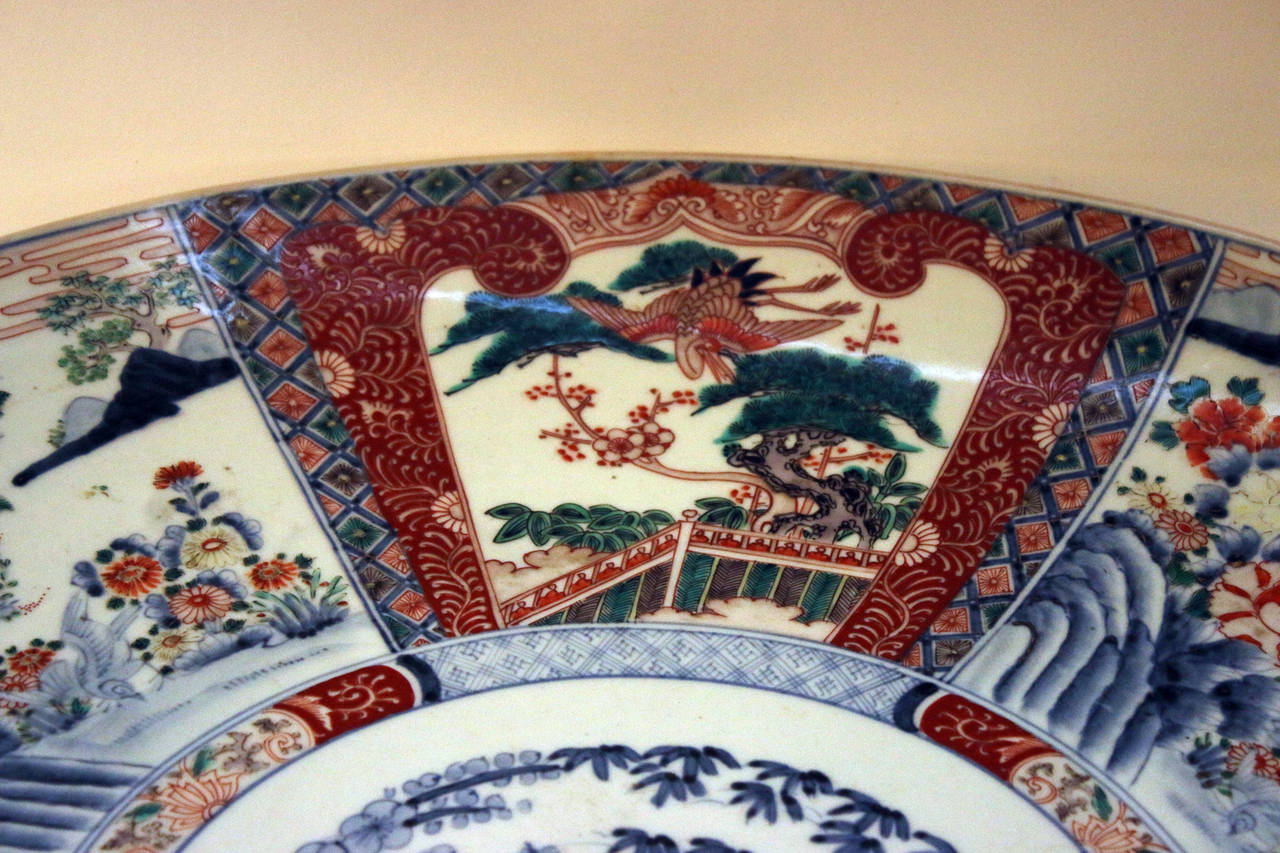 19th Century Japanese Imari Charger at 1stDibs