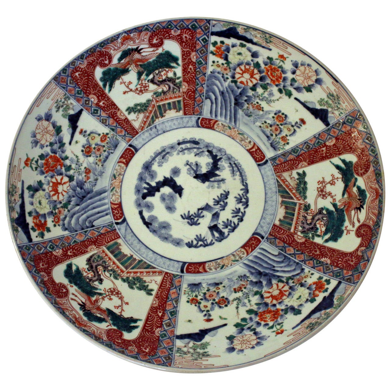 19th Century Japanese Imari Charger at 1stDibs