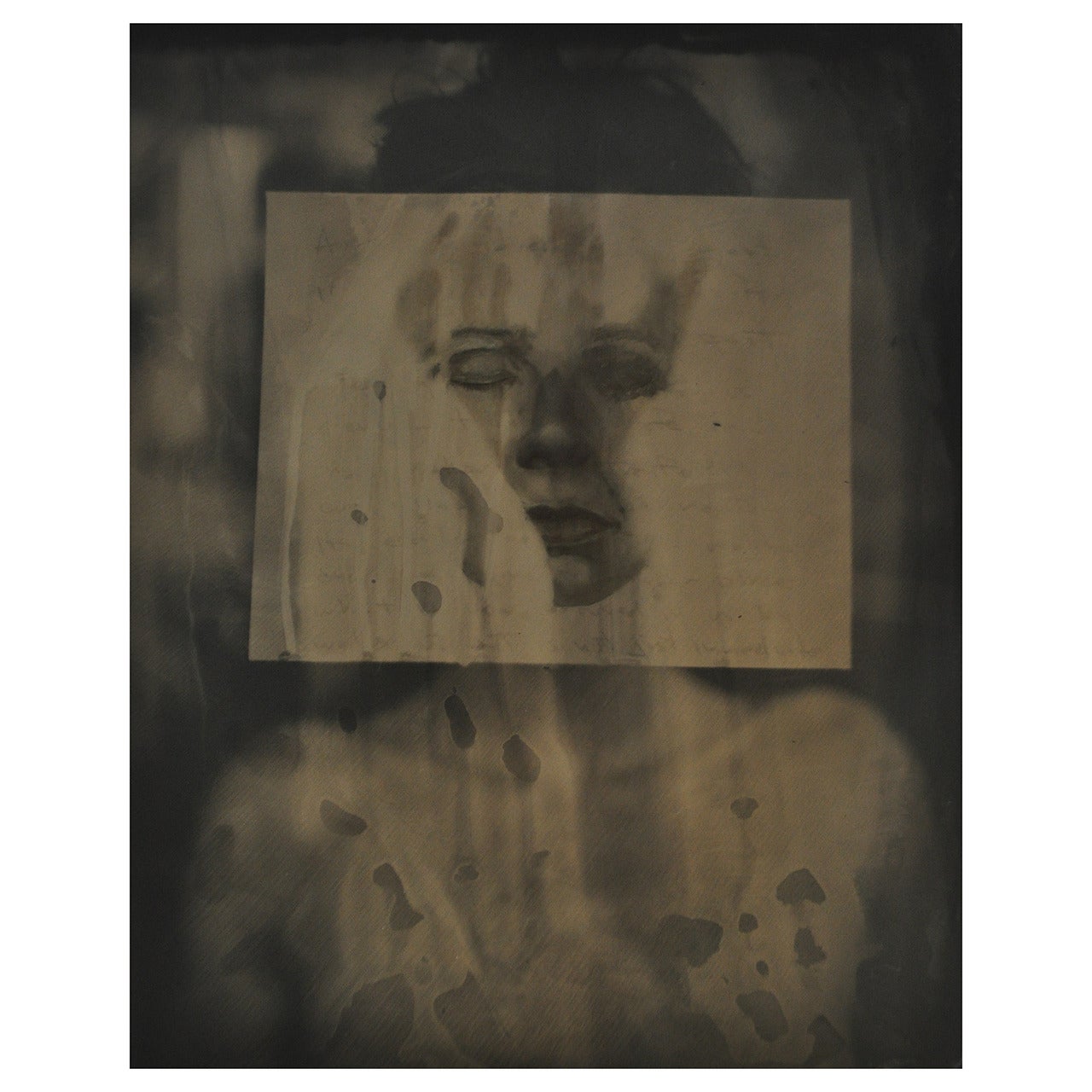 Thomas Mezzanotte and Marcella Kurowski Painted Tintype, Untitled For ...