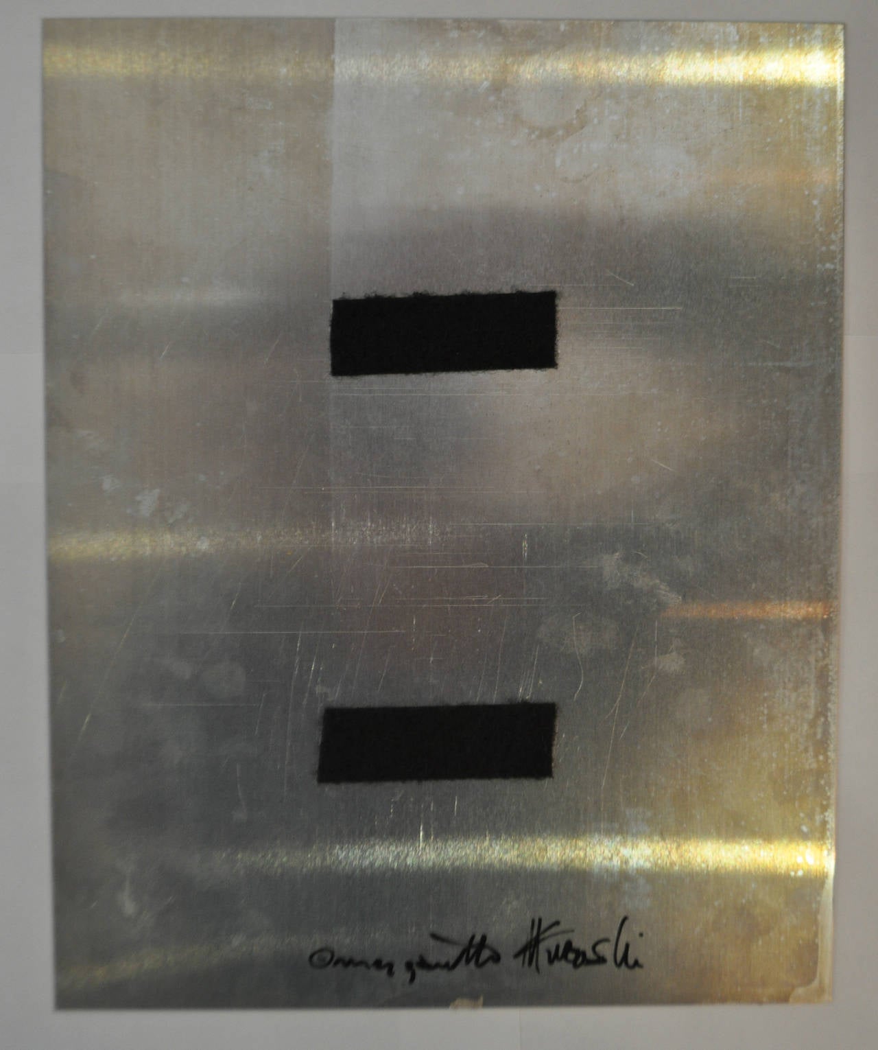 Thomas Mezzanotte and Marcella Kurowski Painted Tintype, Untitled For ...