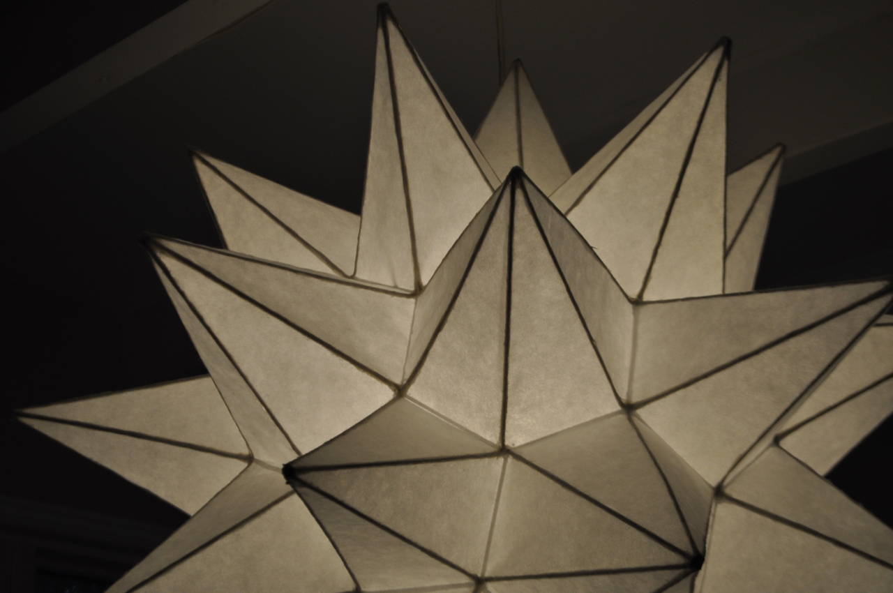 Tom Dixon Geodesic Star Chandelier For Sale at 1stDibs