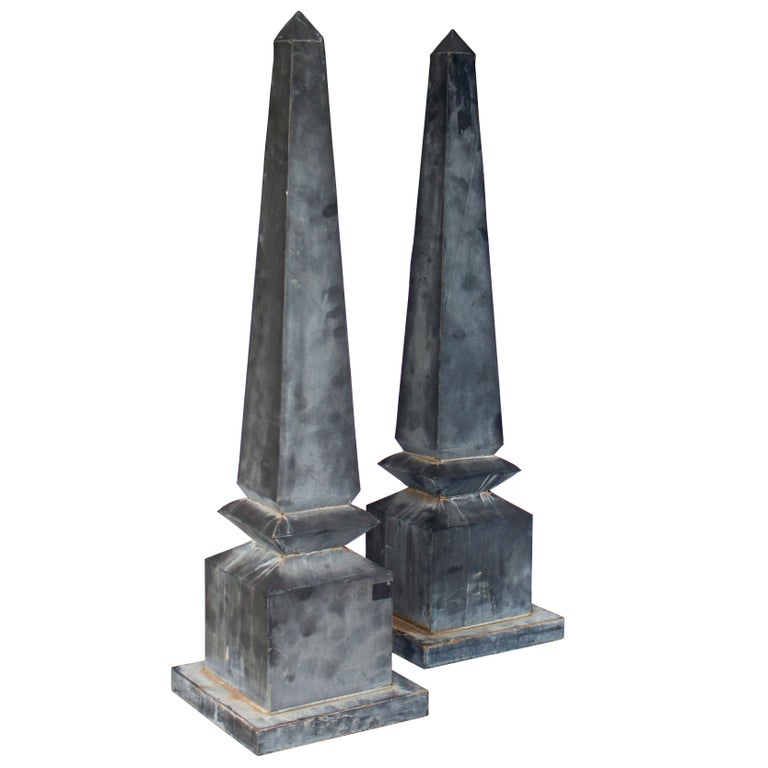 Unique Tin Obelisks For Sale at 1stDibs