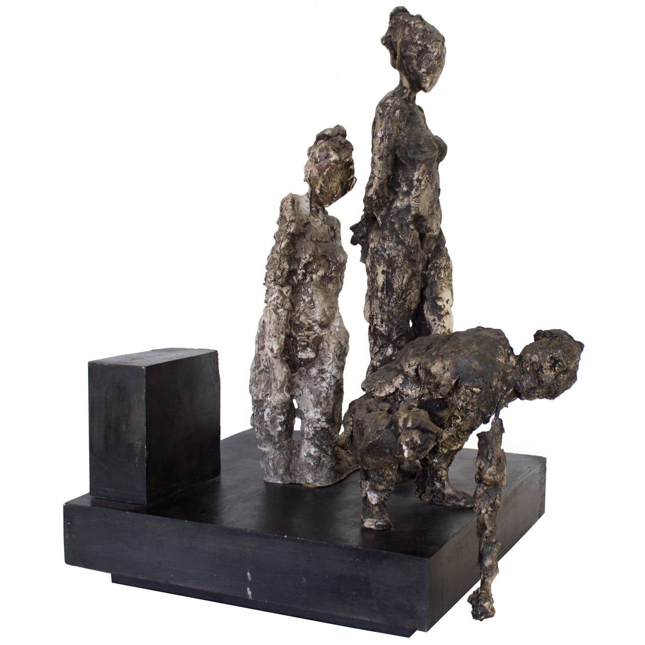 Auguste Garufi Sculpture "Three Figures," 1995 at 1stDibs