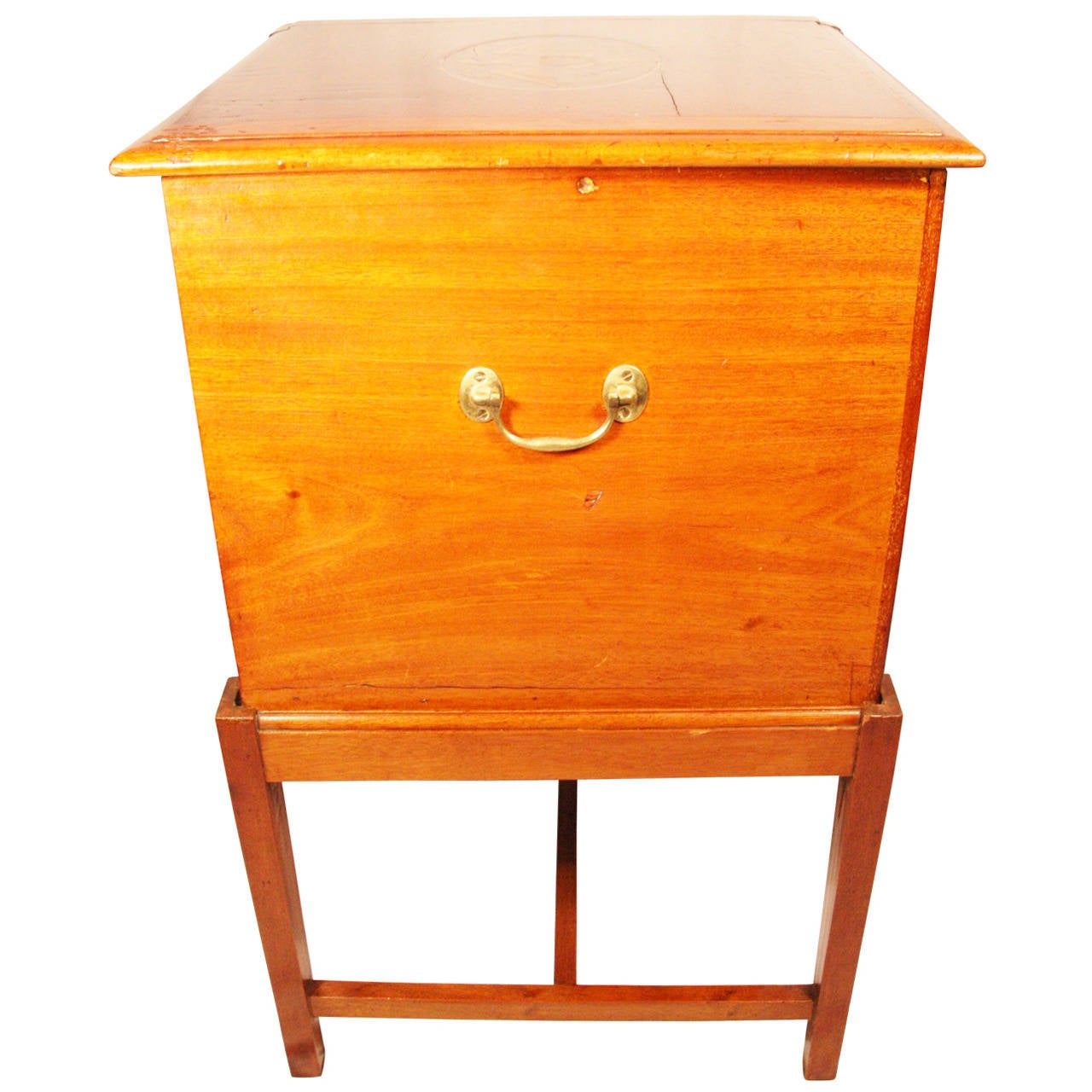 Early 19th Century Hepplewhite Mahogany Cellarette with Federal Eagle ...