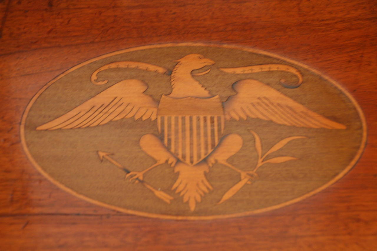 Early 19th Century Hepplewhite Mahogany Cellarette with Federal Eagle ...