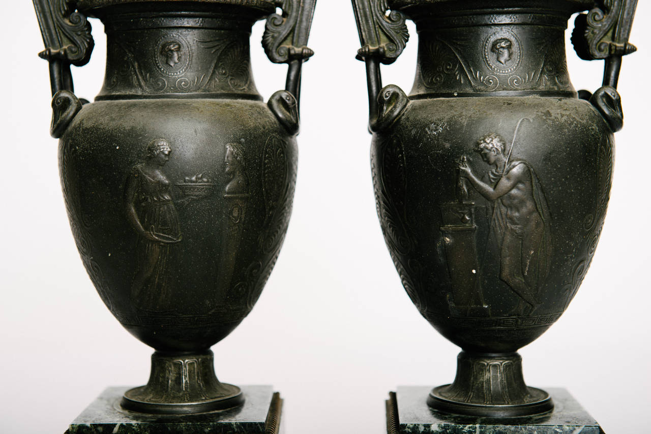 19th Century Greek Neoclassical Urns at 1stDibs