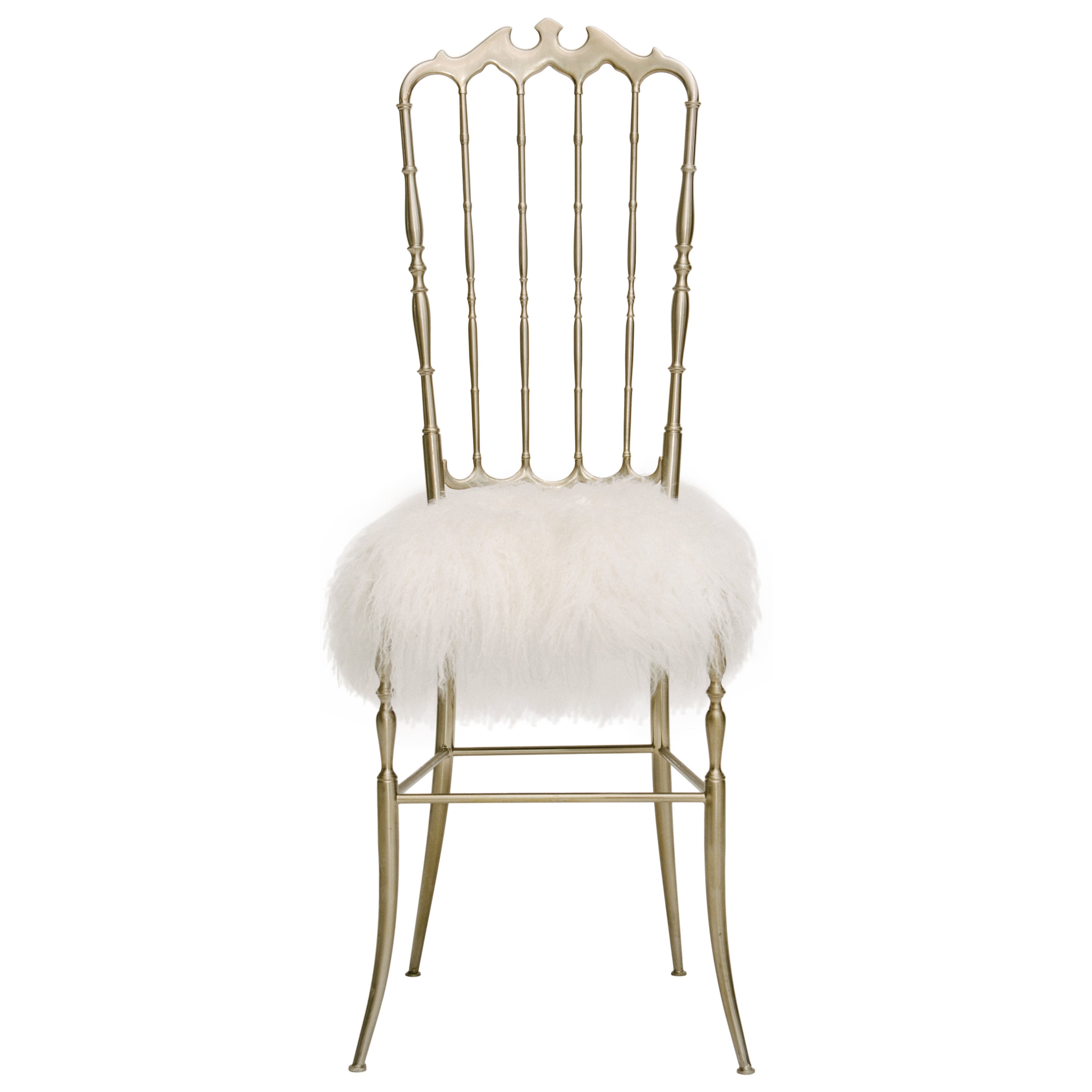 Mongolian Fur Chair - 2 For Sale on 1stDibs | mongolian sheepskin chair ...