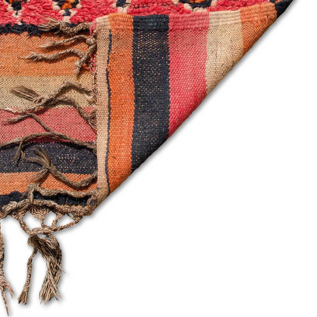 Vintage Moroccan Rehamna Carpet For Sale at 1stDibs