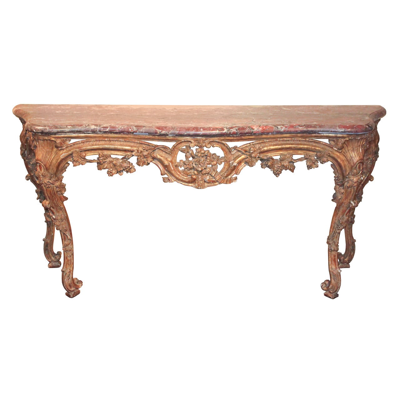 19th Century French Louis XV Console For Sale at 1stDibs