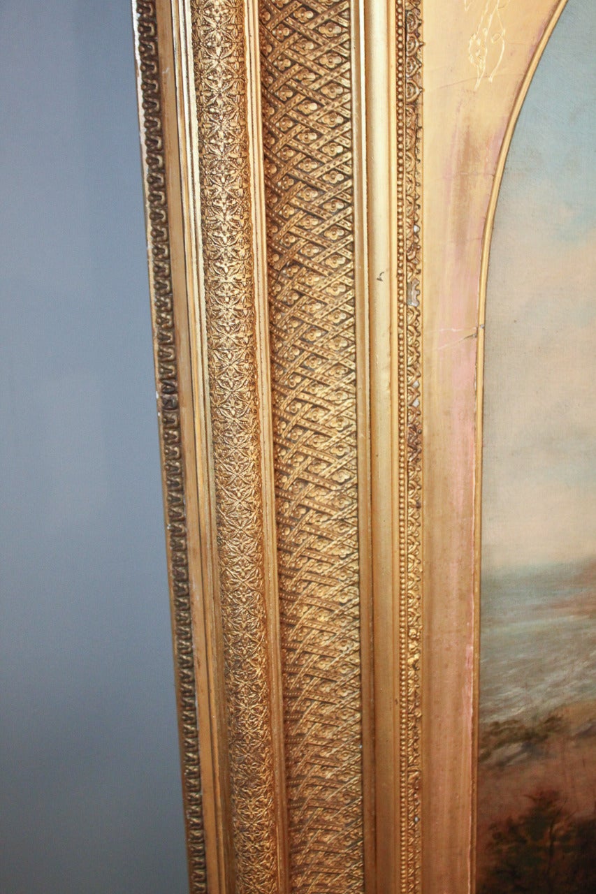 Important 19th Century Oil on Canvas, Signed John Lucas at 1stDibs