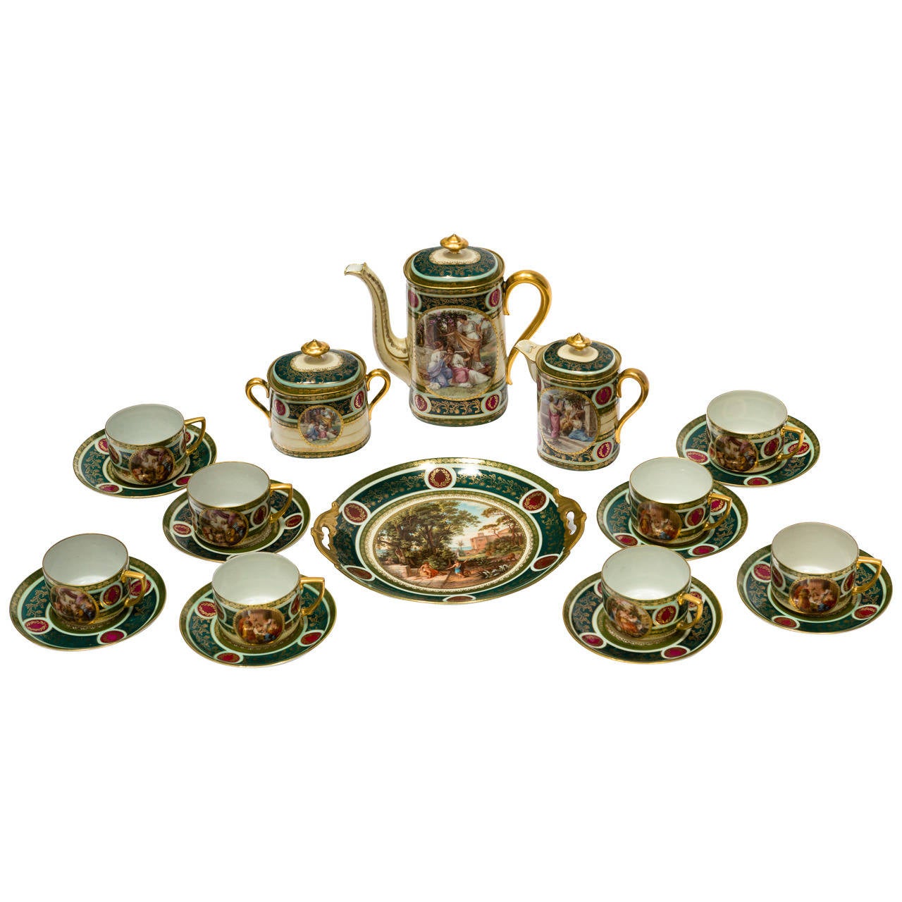 Antique Kerag Karlsbad Czech Tea/Dessert Pieces at 1stDibs | karlsbad ...
